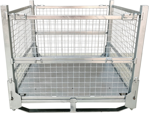 Hot‑dip galvanized container,Standard metal mesh container